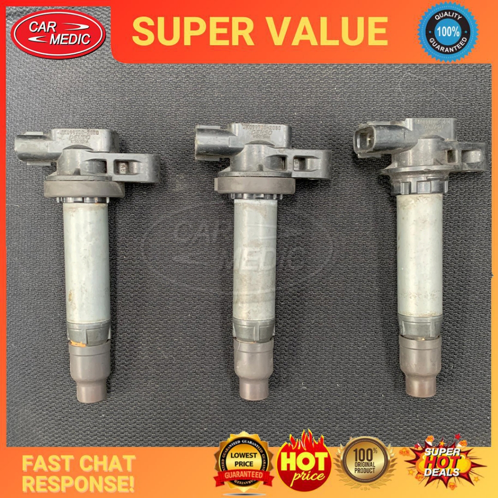 [9004A-19001] Perodua Axia Bezza 1.0 Coil Plug Set (Used) | Shopee Malaysia