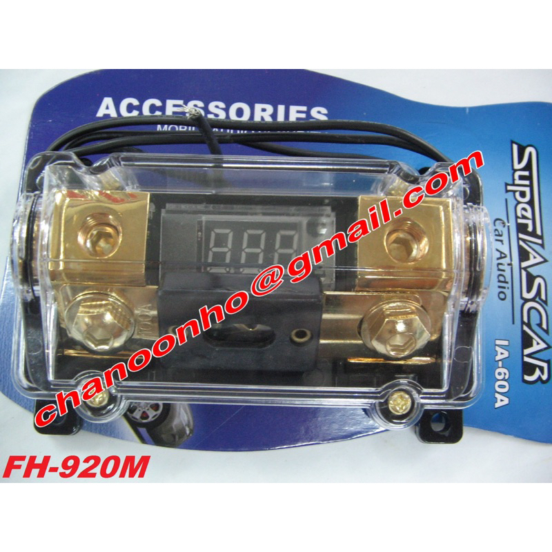100A 1 TO 2 DIGITAL LED DISPLAY FUSE BLOCK FUSE BOX FOR CAR AUDIO ...