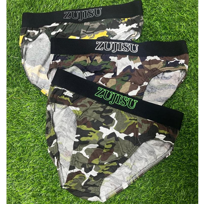Zujisu Seluar Dalam Cotton Dewasa/ Lelaki -Pc (Askar design printing ...