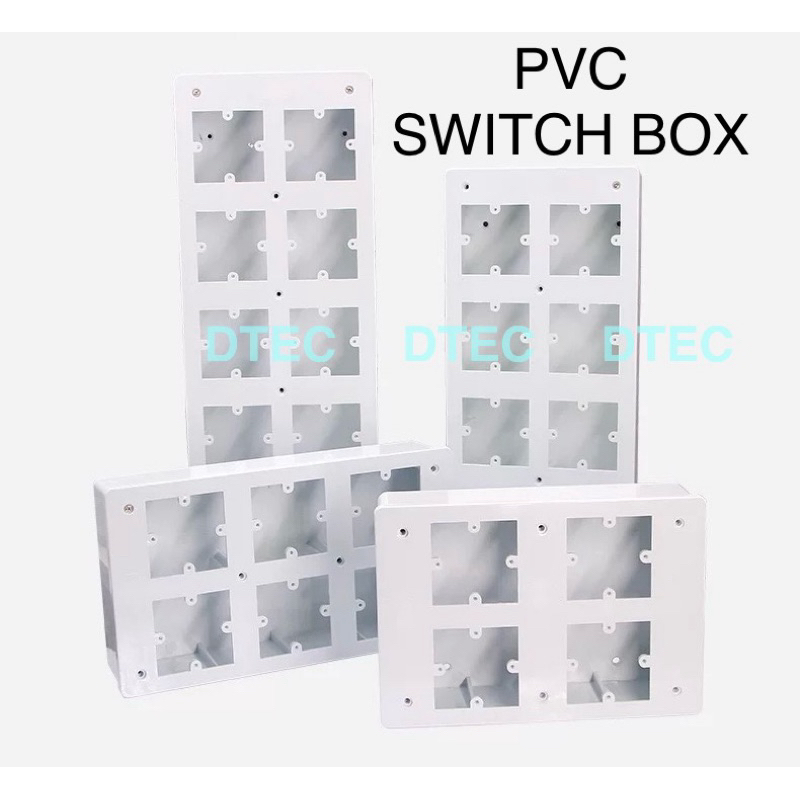 PVC SWITCH CENTER BOX - 4 Switch / 6 Switch / 8 Switch | Shopee Malaysia