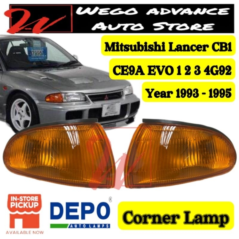 Mitsubishi Lancer CB1 CE9A EVO 1 2 3 4G92 Front Corner Signal Parking ...