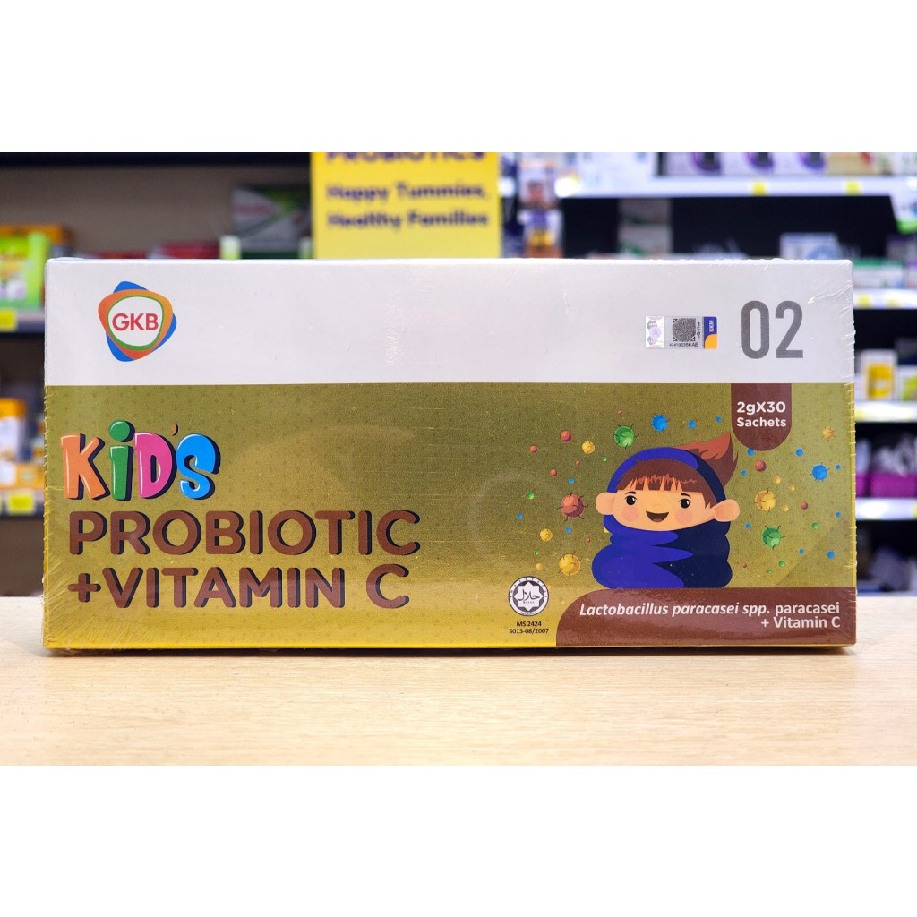 GKB KIDS PROBIOTIC + VITAMIN C 30'S | Shopee Malaysia