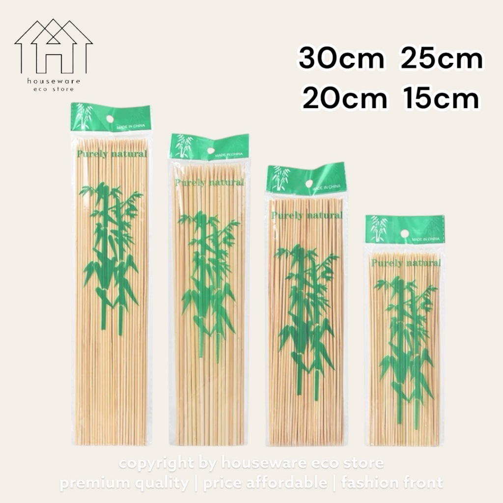 Bamboo Skewer / Lidi Sate / Satay Stick / Batang Lidi Satay BBQ Stick ...