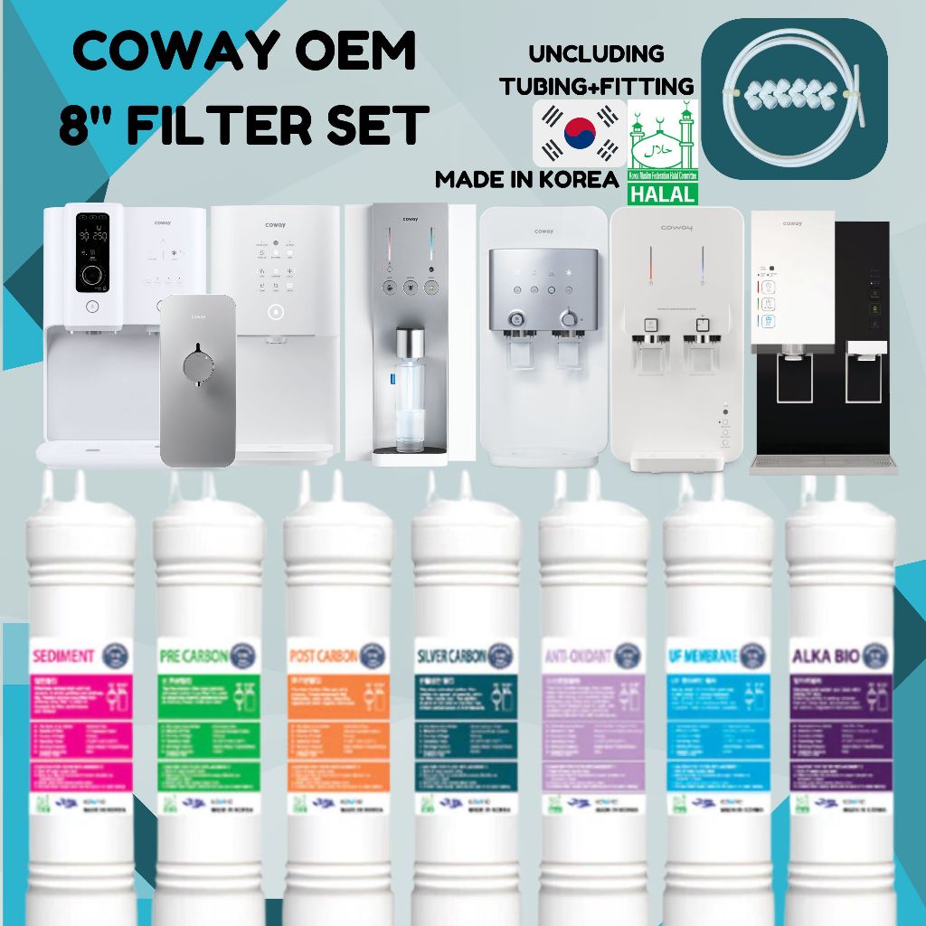 Korea Halal Coway Water Filter U Type Catridge Sediment/Pre-Carbon ...