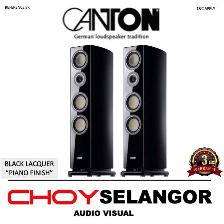 Canton Reference 8K Floorstanding Speaker Pair | Shopee Malaysia