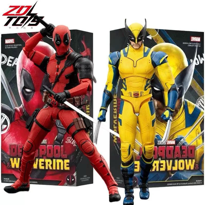 {ORIGINAL} ZD TOYS DEADPOOL & WOLVERINE MOVIE MOVIES 1/10 SCALE ACTION ...