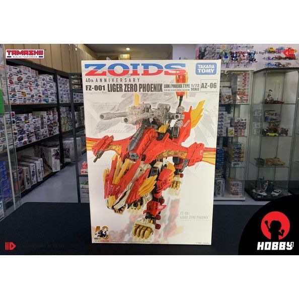 Takara Tomy Zoids 40th Anniversary AZ-06 Liger Zero Phoenix (Japan ver.) | Shopee Malaysia