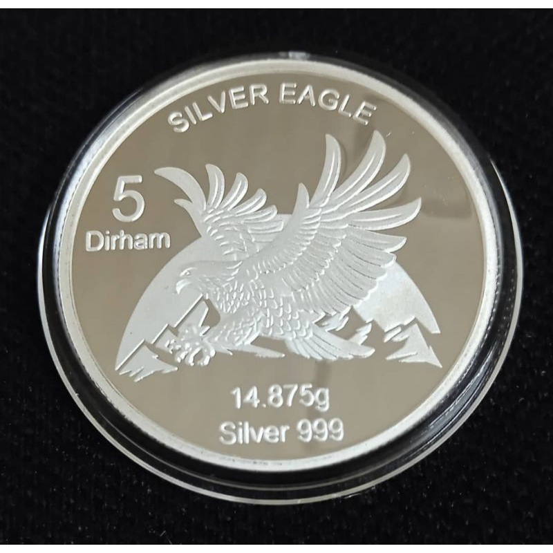 5 dirham, eagle silver perak 999 | Shopee Malaysia