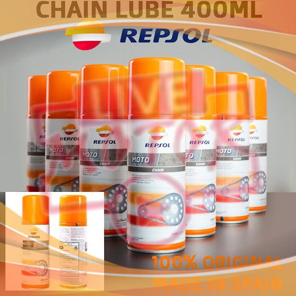 REPSOL Chain Lube Chain Spray (400ml) | Shopee Malaysia