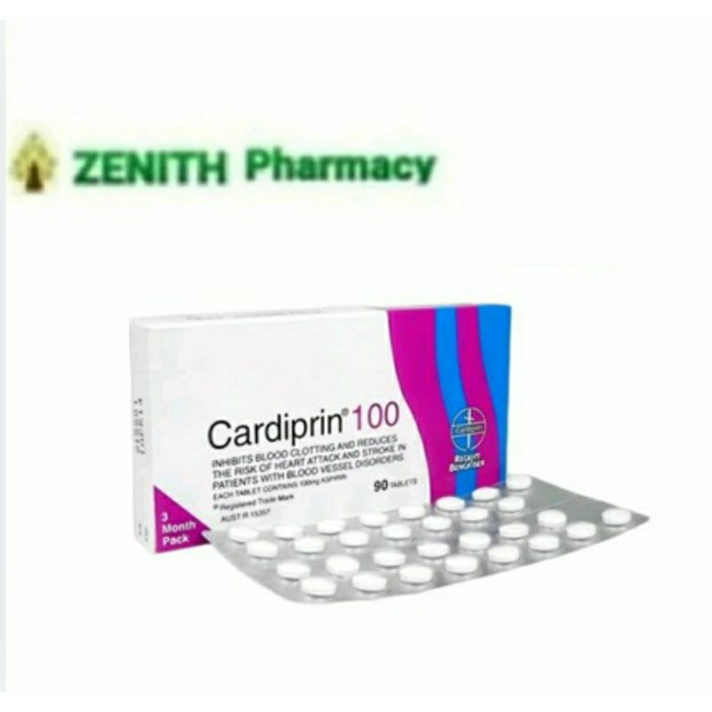 Cardiprin Exp:02/2027 100mg 30's Tabs | Shopee Malaysia