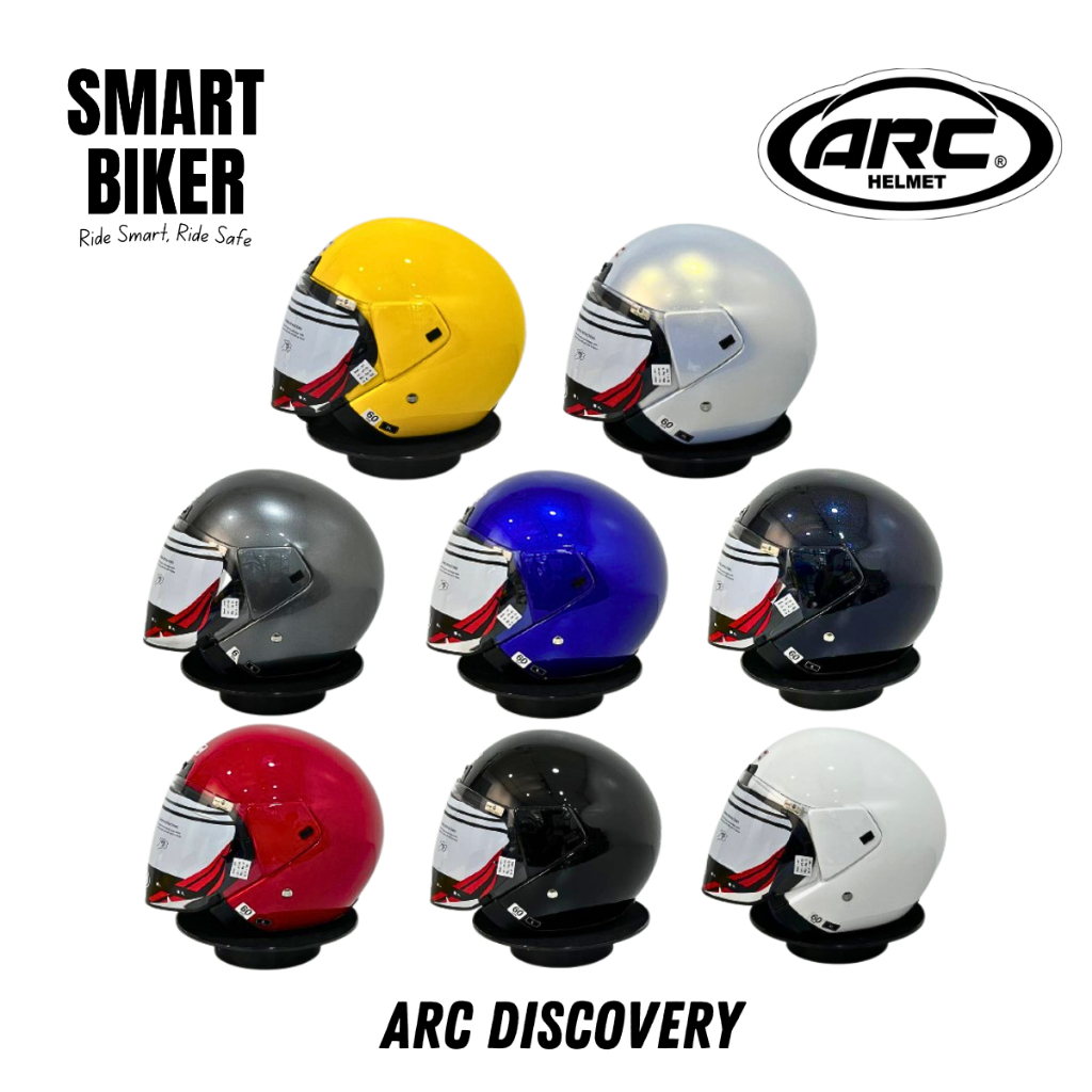 ARC Discovery Helmet 100% Original Motorcycle SIRIM Approved JPJ Lulus ...
