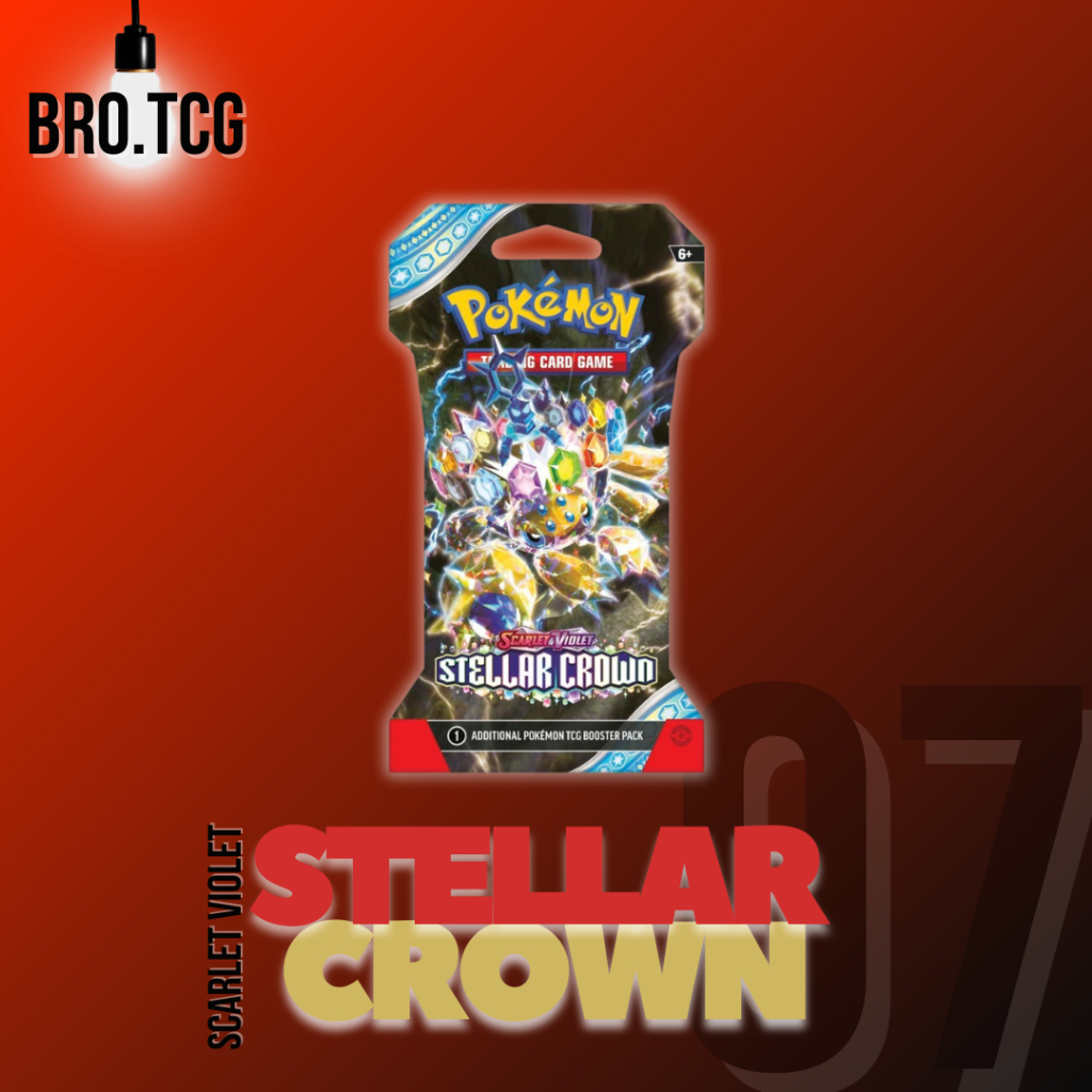 (LiveRip)[SV07] Pokemon TCG : Stellar Crown Sleeved | Shopee Malaysia