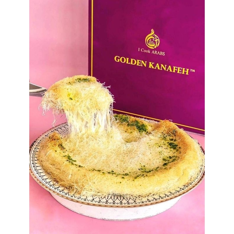Large Golden Kanafeh - Kunafa Arab | Shopee Malaysia