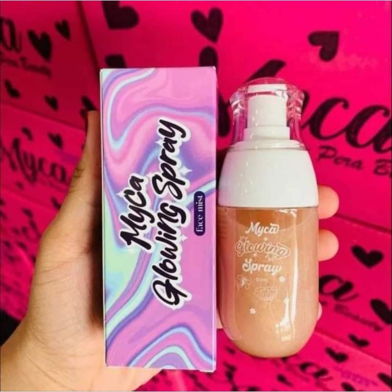 SPRAY GLOWING MYCA all types skin | Shopee Malaysia