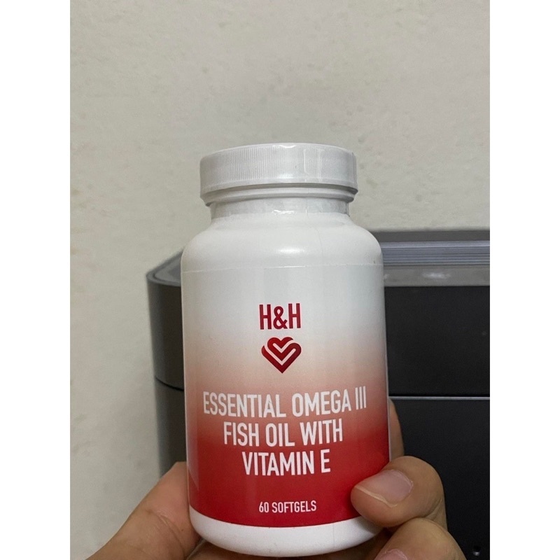 H&H™ Essential Omega III Fish Oil with Vitamin E - Single Bottle (30 ...
