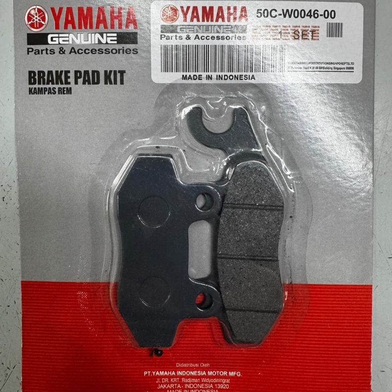 FRONT DISC PAD 】INDO Y125ZR / SRL110 / RGS / RGV / RG110 / KR150 RR ...