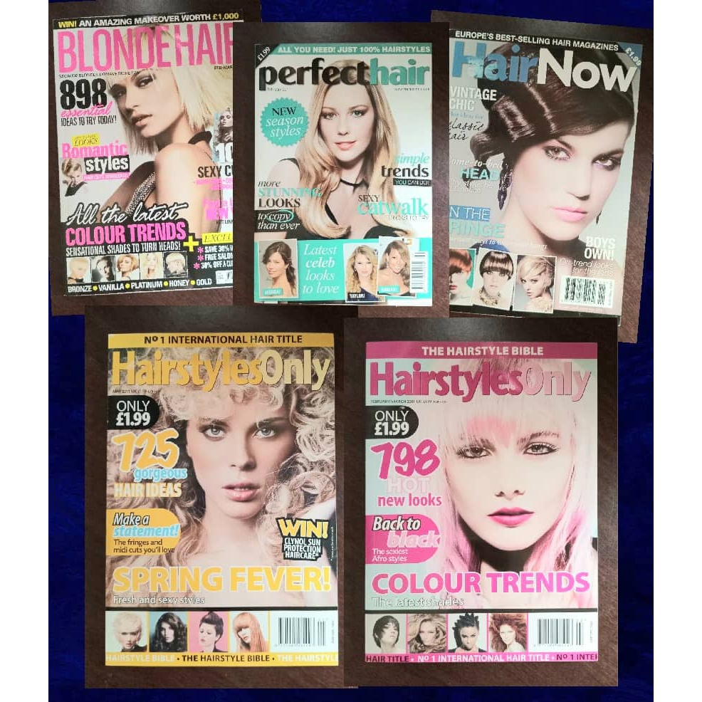 VARIOUS UK HAIRSTYLES MAGAZINES FOR ONLY RM5 each | (Back Issue 2011 ...