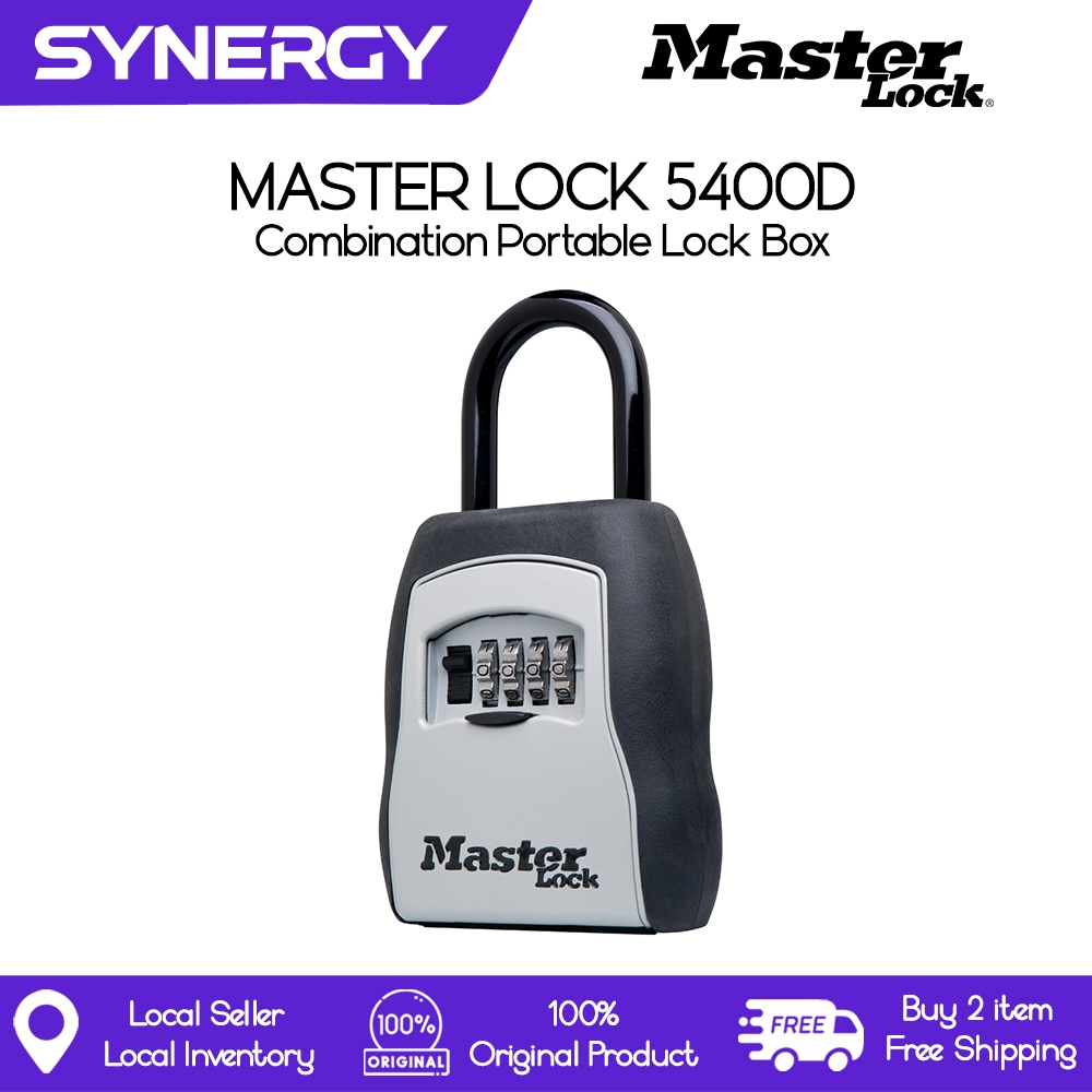 Master Lock 5400D Portable Lock Box | Shopee Malaysia