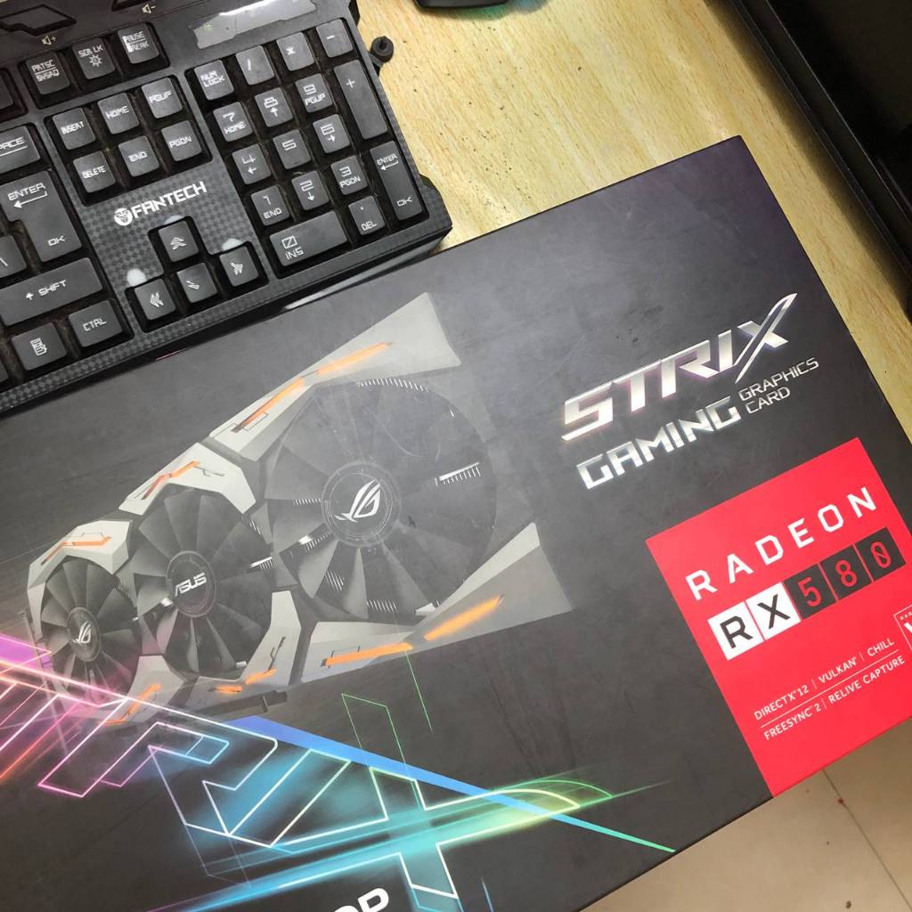 [Limited Stock] RX 580 ROG Strix with original box | Gaming GPU AMD ...