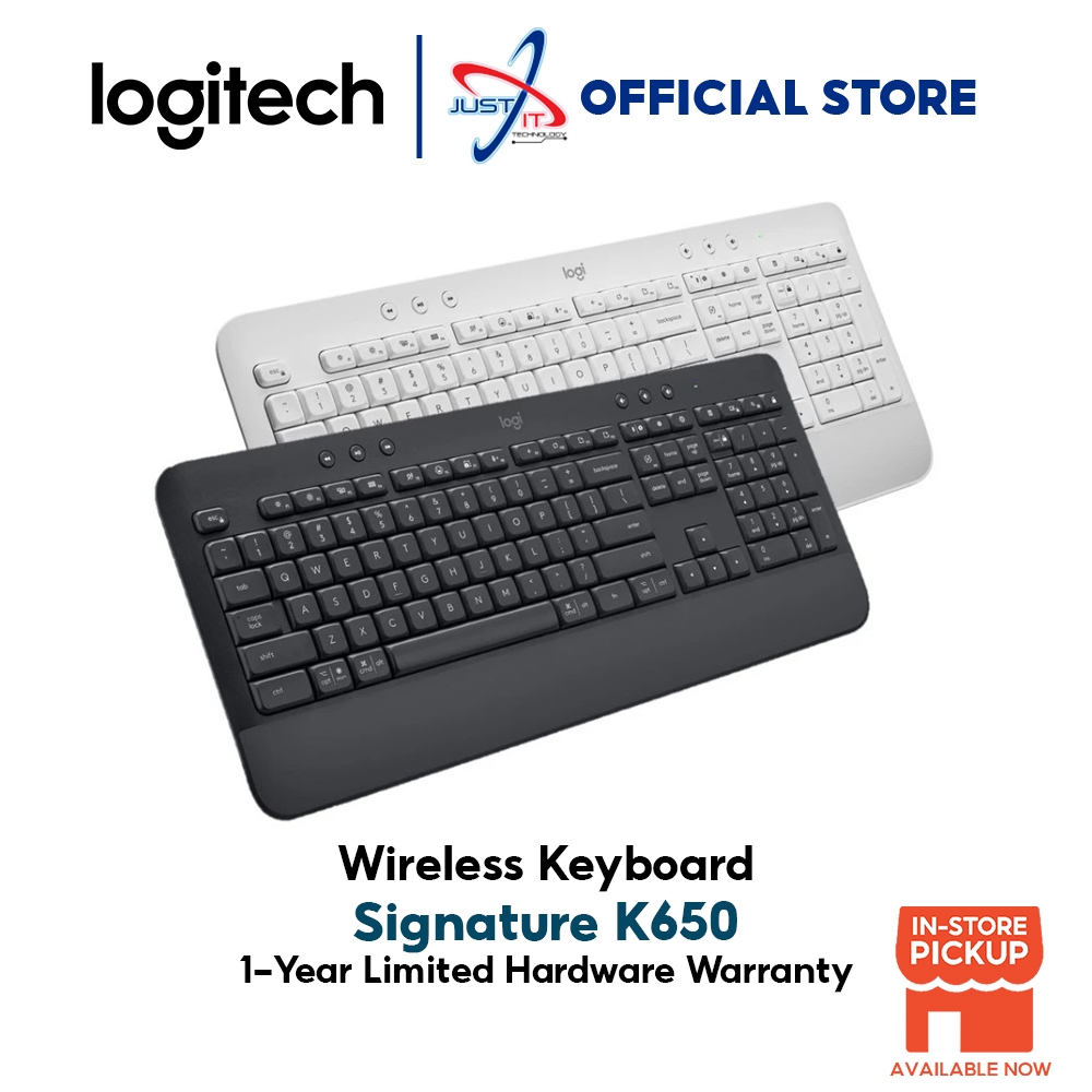 Logitech Signature K650 Bluetooth Wireless Keyboard | Shopee Malaysia
