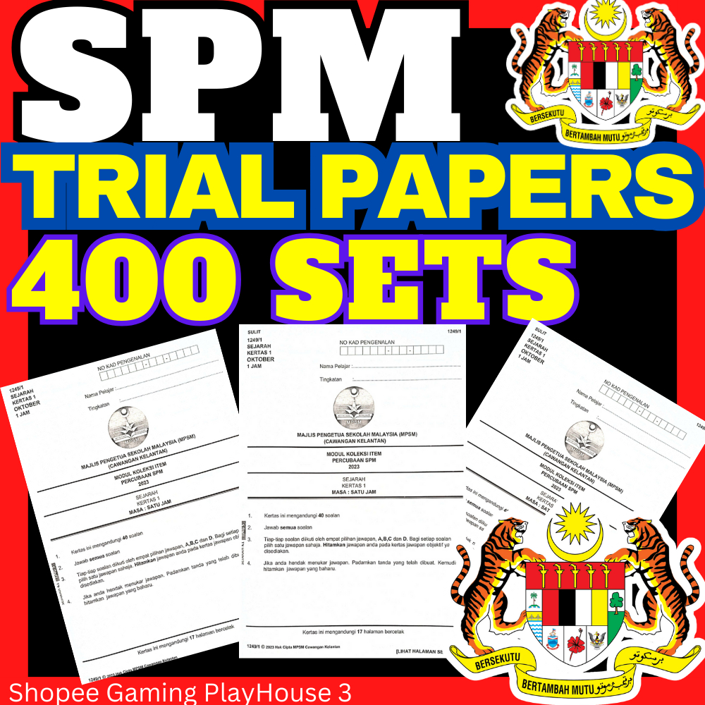 [UPDATED OCT 2025] SPM Past Year Trial Papers ALL SUBJECTS 2023/2022 ...