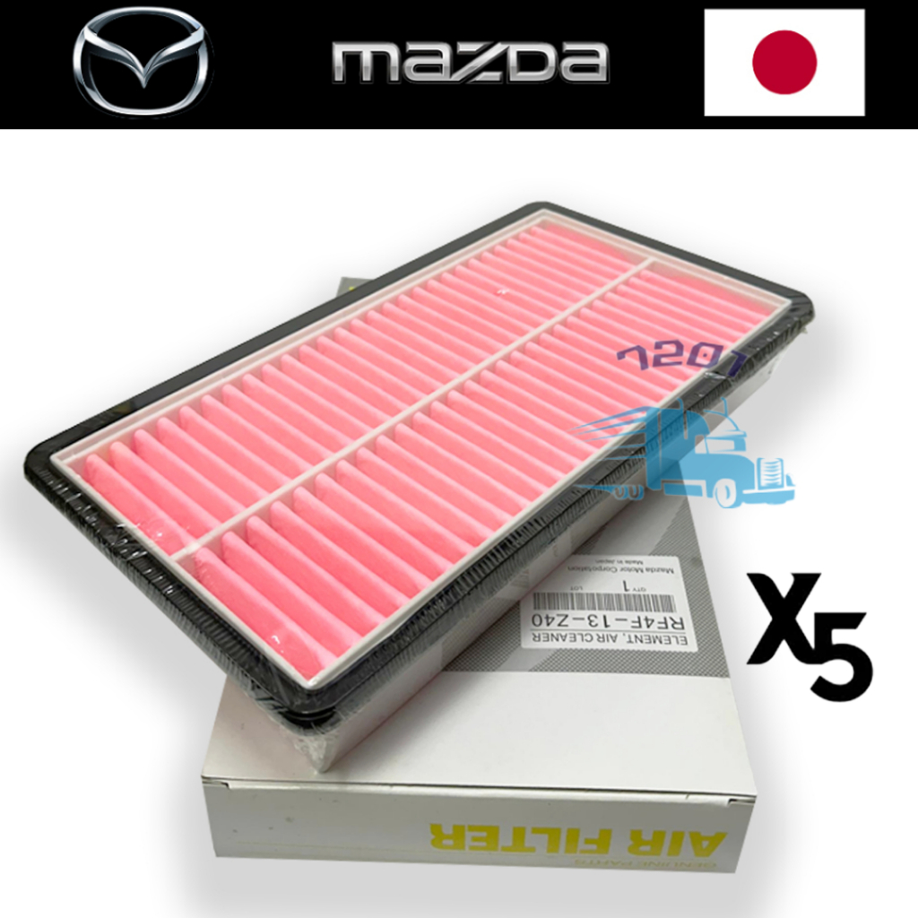 BUY 5 RM20 MAZDA RF4F-13-Z40 AIR FILTER MAZDA 6 2.5 NO SKYACTIV FA-8554 ...