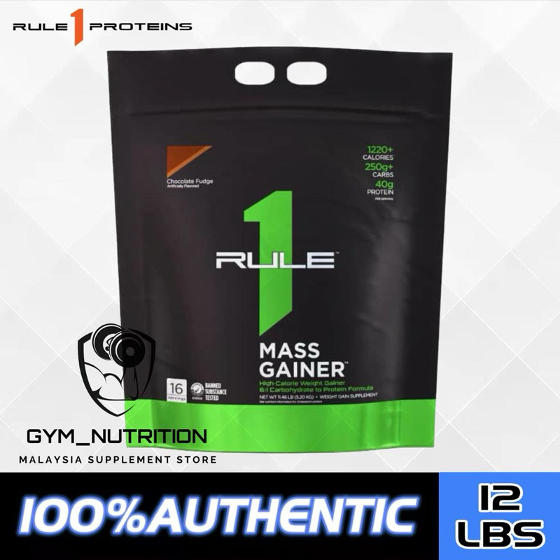 RULE 1 Mass Gainer (12LBS)Rule 1 Mass,Rule 1 Mass Gainer,Rule 1 Mass ...