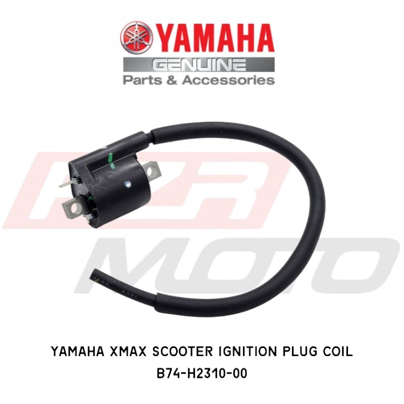 YAMAHA XMAX SCOOTER IGNITION PLUG COIL B74-H2310-00 100% ORIGINAL ...