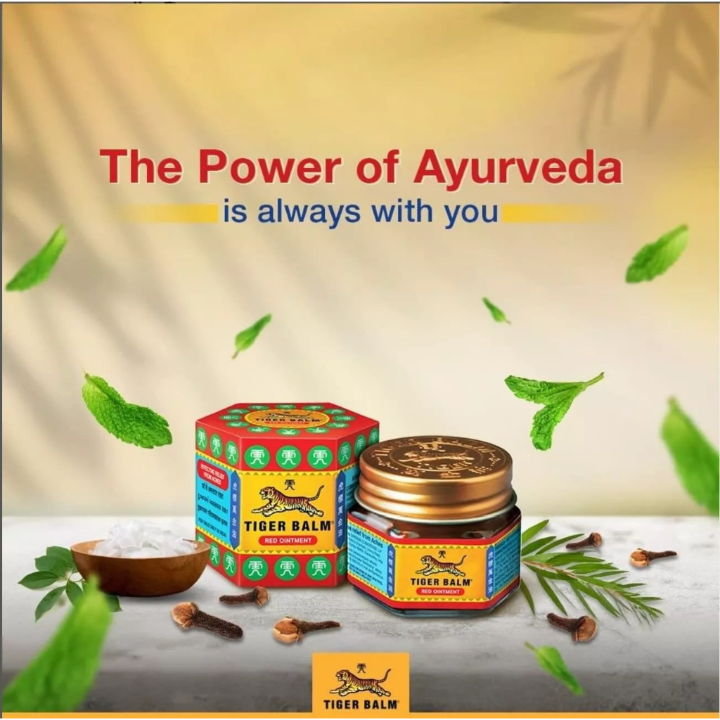 Thailand Tiger Balm Plus Ointment/ Balsem Harimau Merah 19G Pain Relief ...