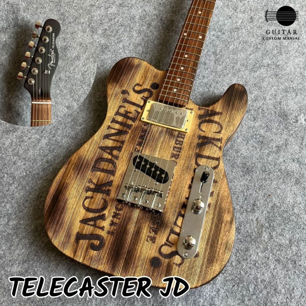 GCM Custom Made Telecaster Jack Dan's Custom Electric Guitar Custom ...