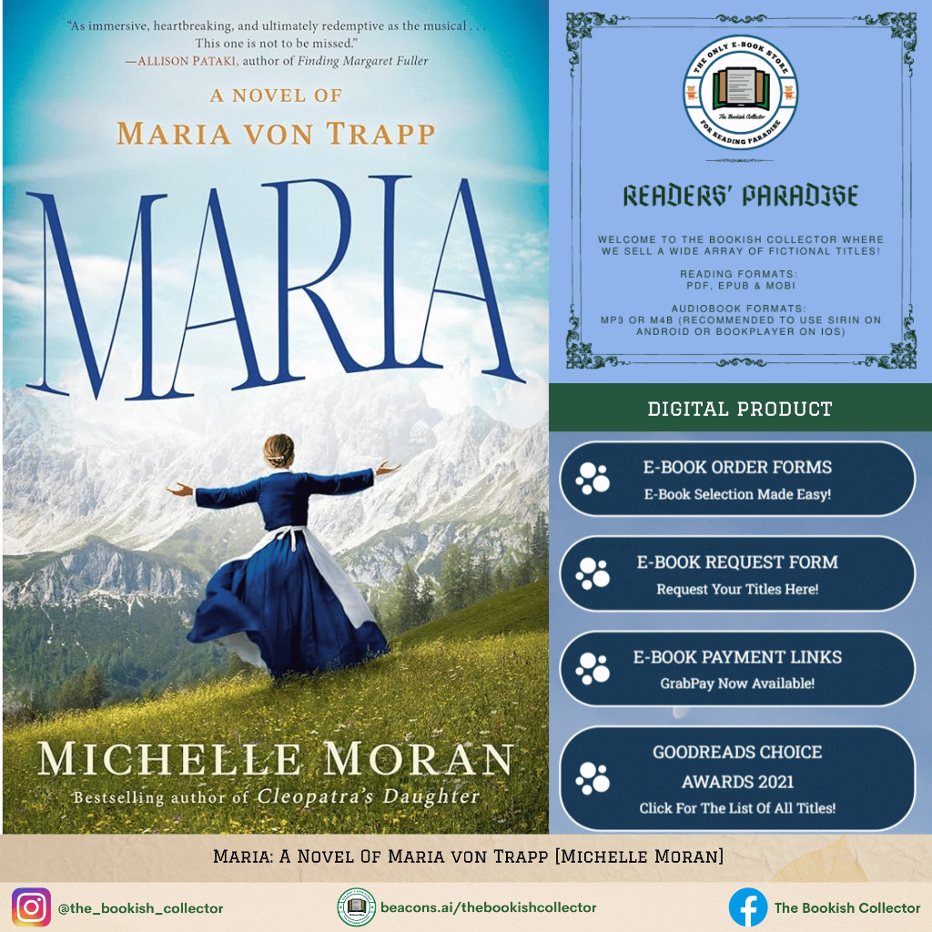 Maria: A Novel Of Maria von Trapp [Michelle Moran] | Shopee Malaysia
