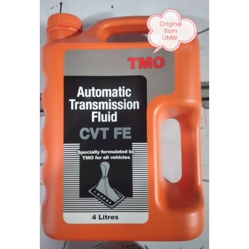100% ORIGINAL TOYOTA CVT FE FLUID GEAR OIL (4 Litre) | Shopee Malaysia
