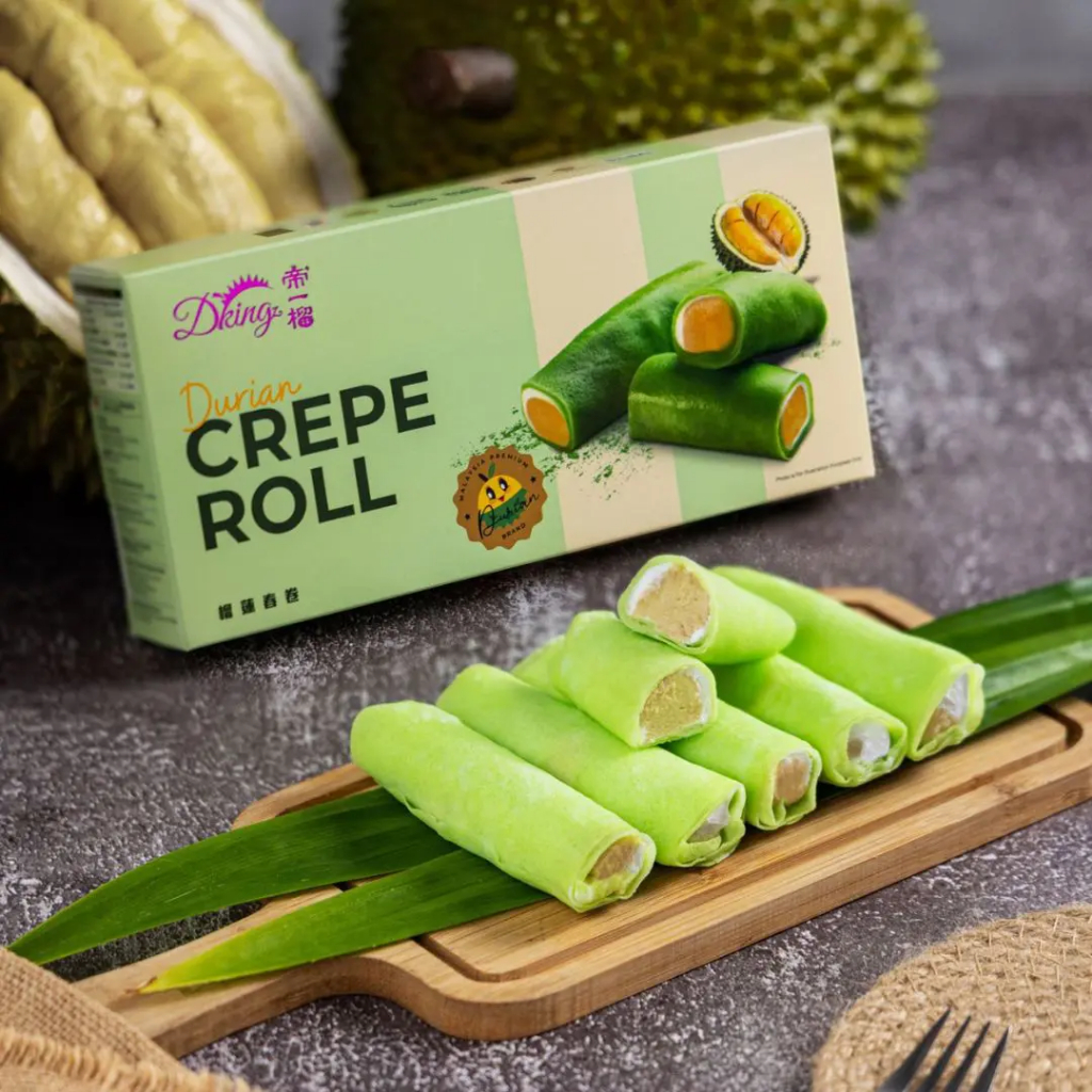 PREMIUM Dking Durian Crepe Roll | Shopee Malaysia