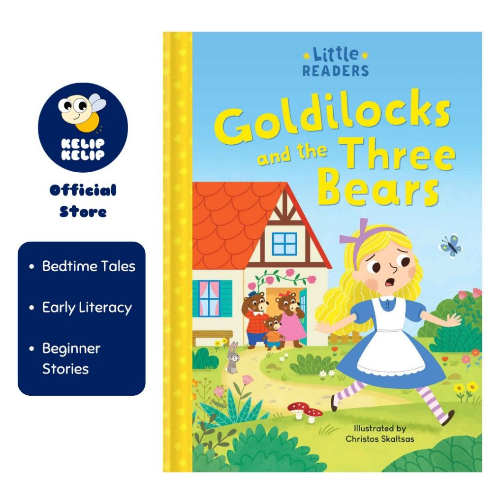 Little Readers Goldilocks and the Three Bears Hardcover Story Book for ...