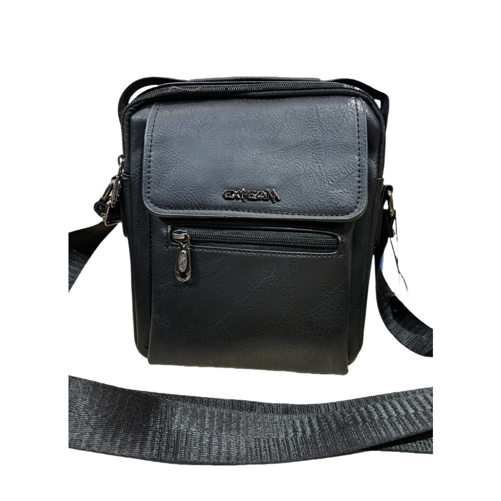 Exteam Men's PU Leather Sling Bag Beg Sandang Tepi Lelaki Kulit Beg ...