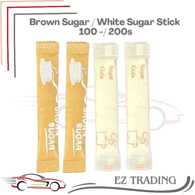 Brown Sugar / White Sugar Stick (100s / 200s) | Shopee Malaysia