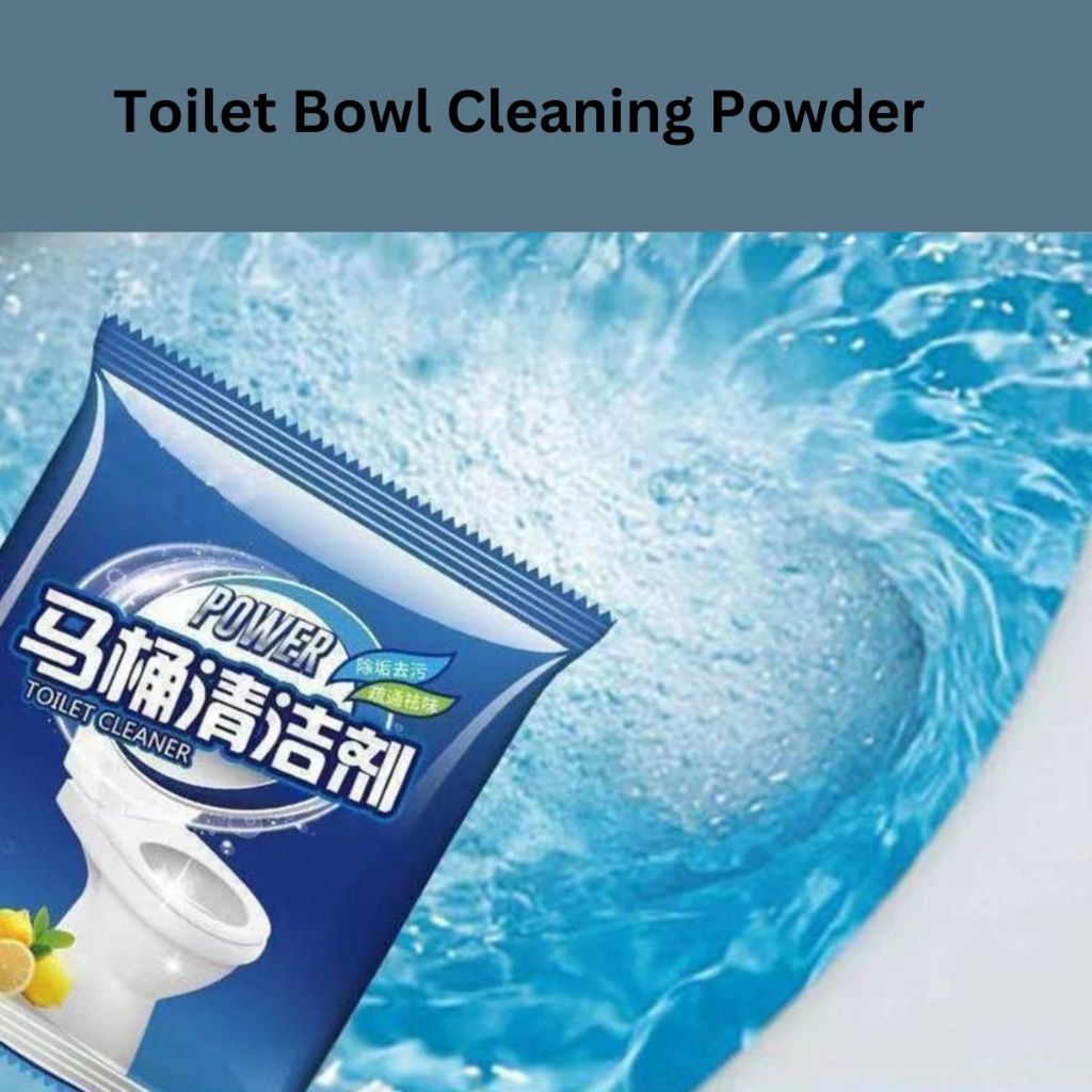 Toilet Cleaner Powder Powerful Stain Dissolving Portable Soak Clean ...