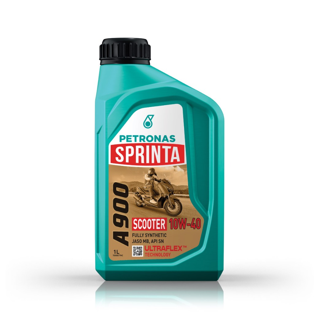 PETRONAS Sprinta A900 10W-40 Fully Synthetic Engine Oil Minyak Hitam ...