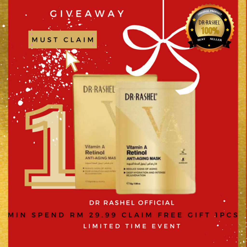 SPECIAL USAGE FOR BUYER (DR RASHEL VA FACE MASK 1 SHEET) | Shopee Malaysia