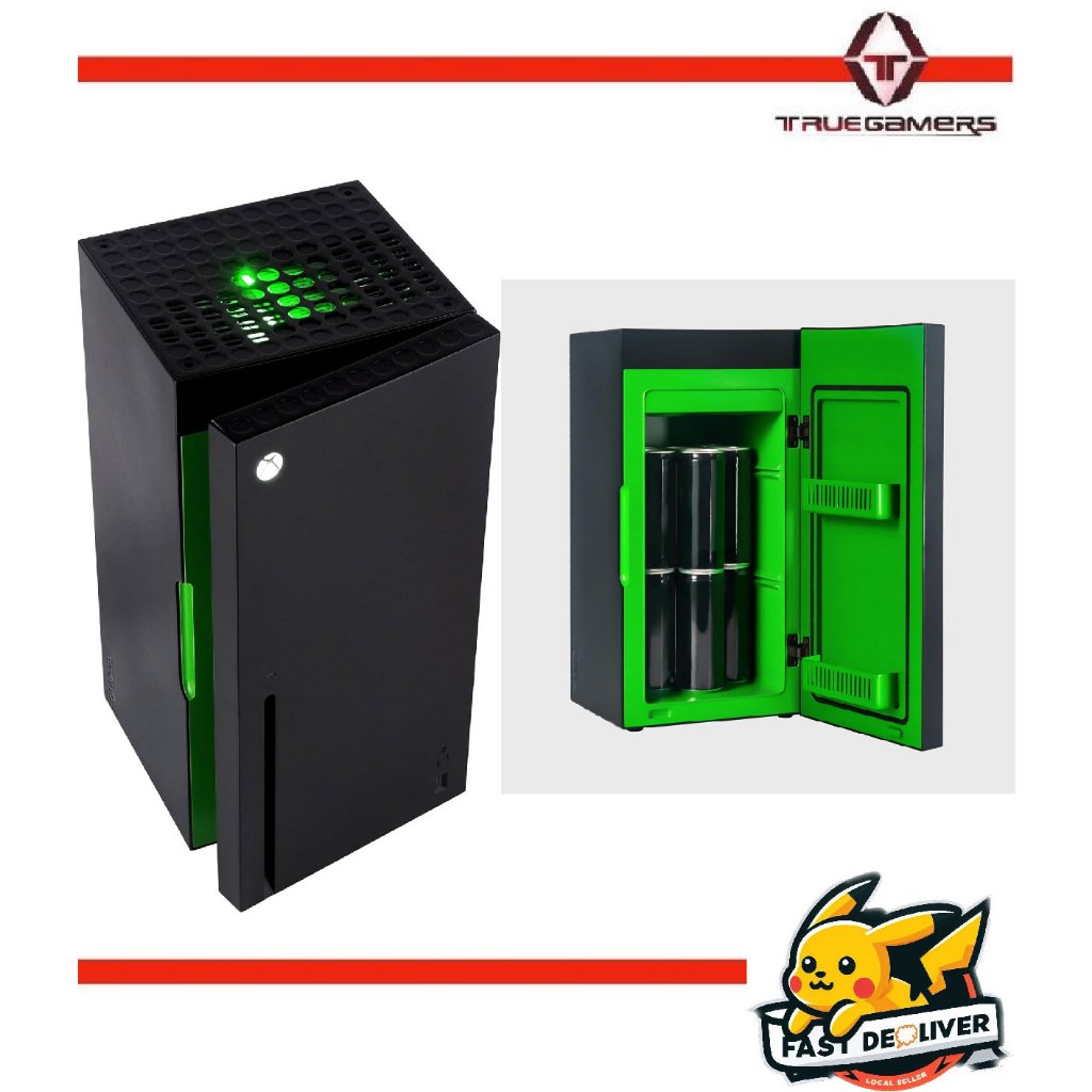 Microsoft XBox Series X Replica Mini Fridge Refrigerator Chiller ...