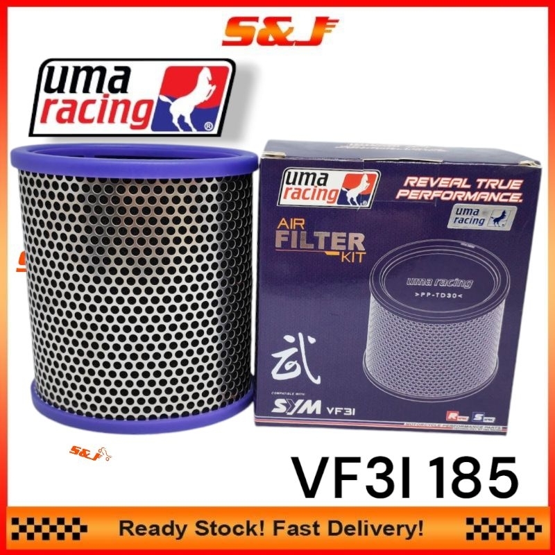 UMA RACING VF3I 185 VF3 PRO LE AIR FILTER AIR CLEANER ASSY HIGH FLOW | Shopee Malaysia