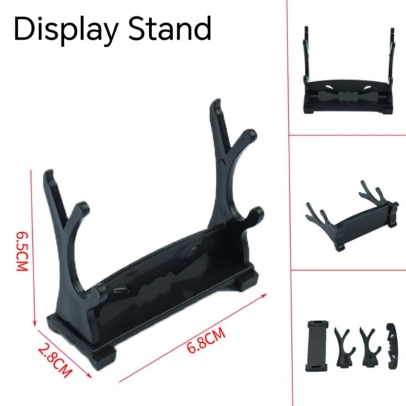 Display Stand Model Layers Samurai Sword Katana Holder Wooden Display ...