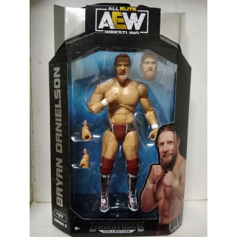 Jazwares AEW Unmatched Series 5 Bryan Danielson Wrestling Action Figure Daniel Bryan WWE ...