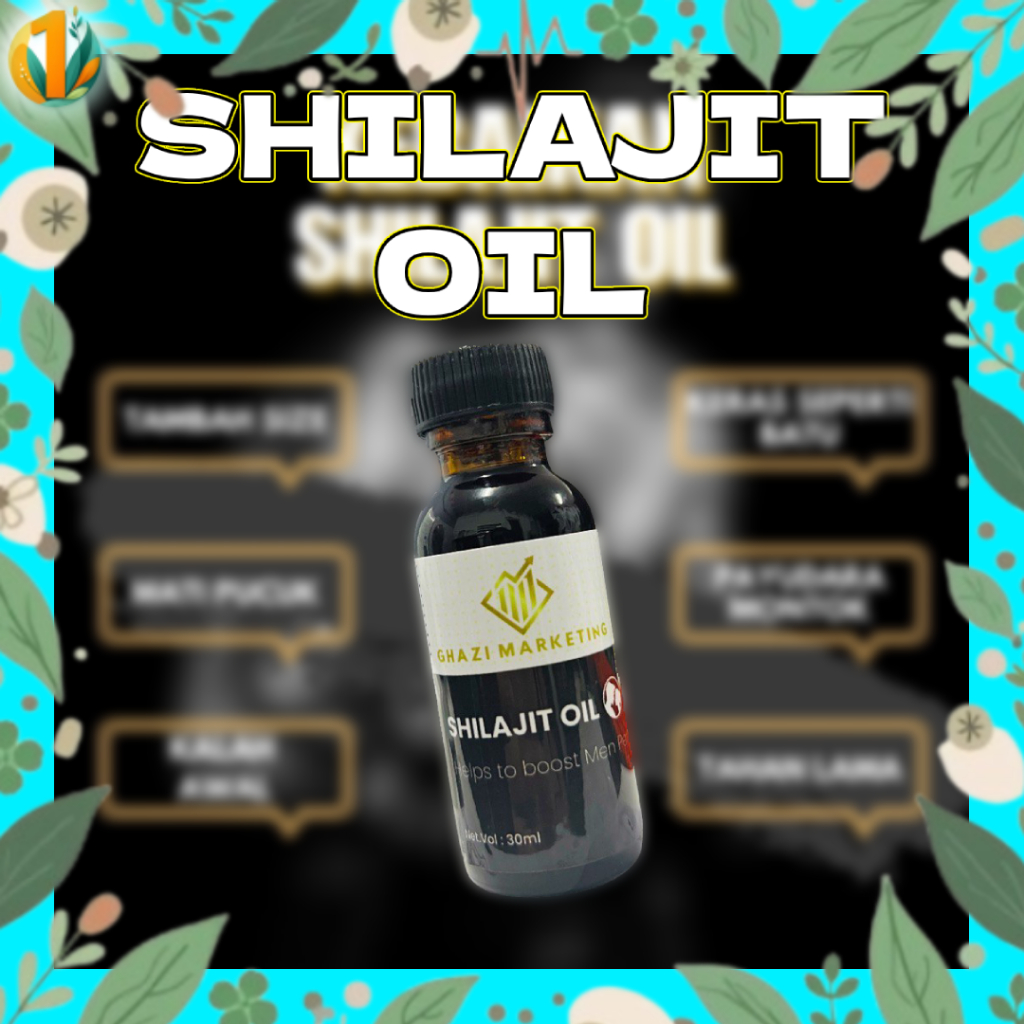 Shilajit Oil: Mineral Ajaib dari Gunung Himalaya | Shopee Malaysia