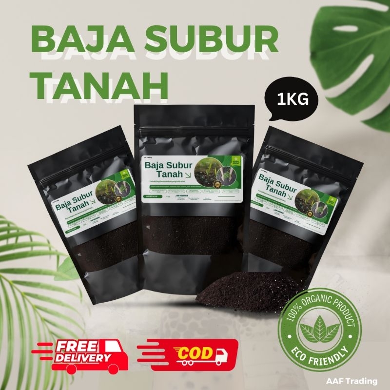 1KG - BAJA SUBUR TANAH : Baja Serbaguna Untuk Tanaman, Sayur, Bunga dan ...