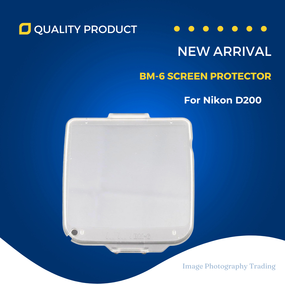 BM-6 BM6 Snap On Clip On Screen Monitor Cover Protector For Nikon D200 ...