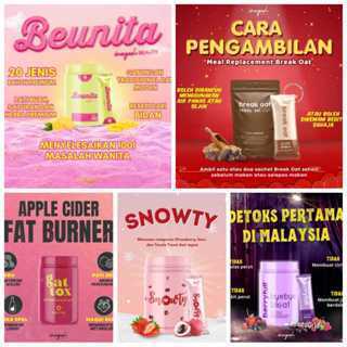 INAYAH BEAUTY BERRYFULL/HONEY LEMON /GATTOX /BREAK OUT /BEUNITA /SNOWTY ...