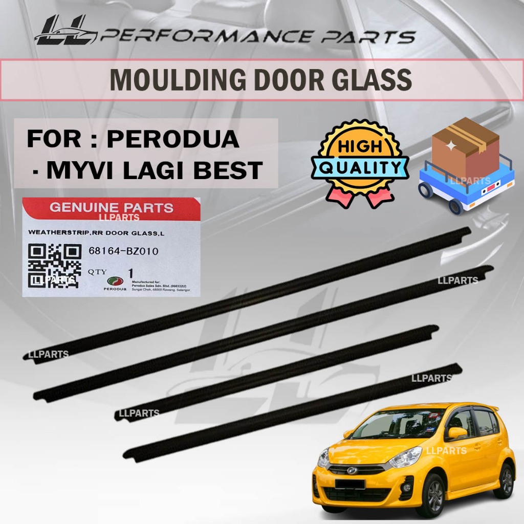 Original Perodua Myvi lagi best 2011-2017 Door Moulding Lining Rubber ...