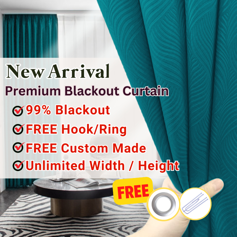 Langsir Blackout Free Custom Made ‼️ Langsir Sliding Door Langsir ...