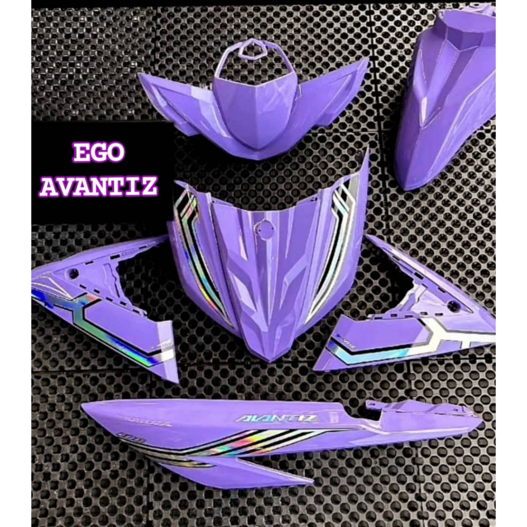 COVER SET AVANTIZ LIGHT PURPLE CHROME SIAP PASANG STICKER | Shopee Malaysia
